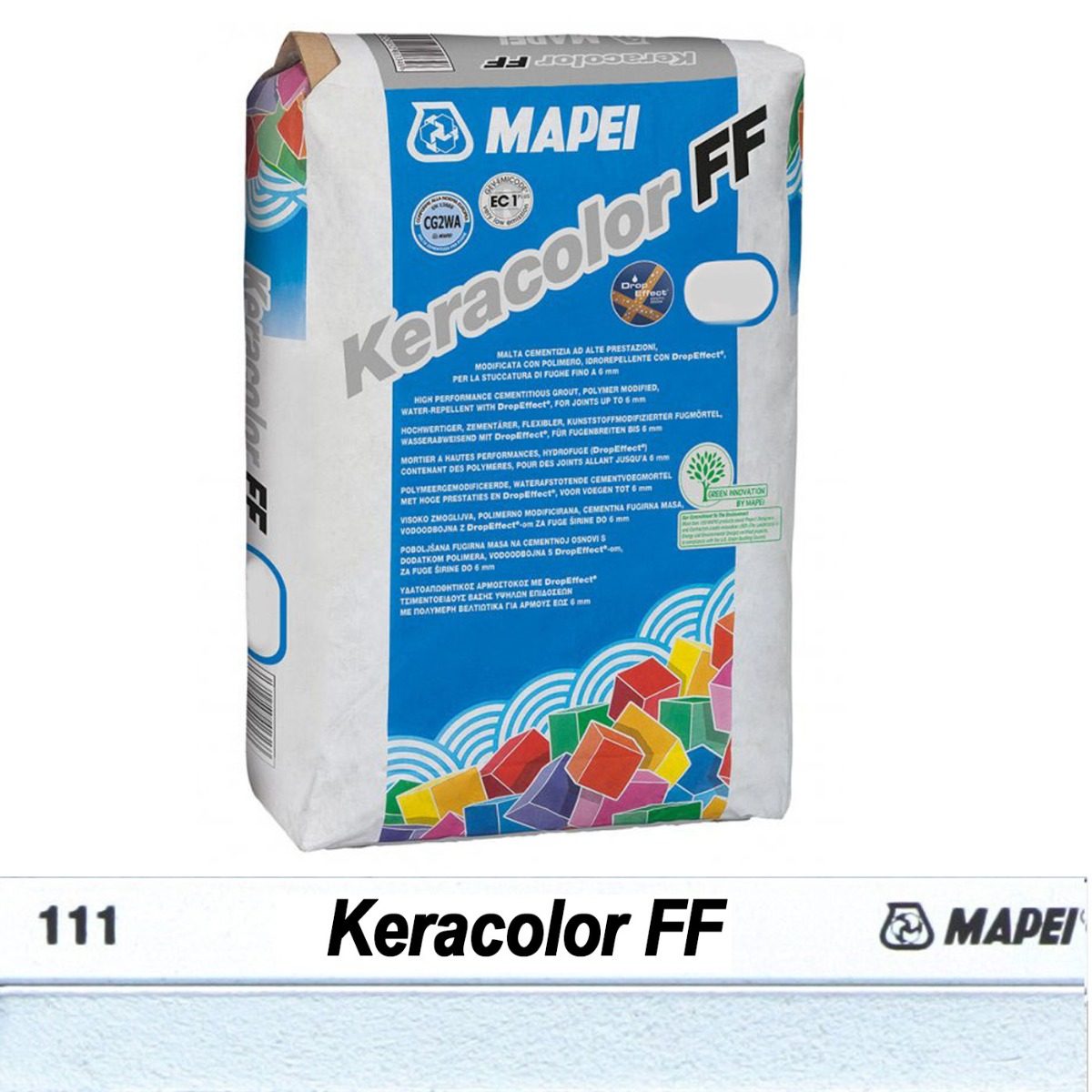 Keracolor FF Fugemasse 111 Silver Grey 20 kg